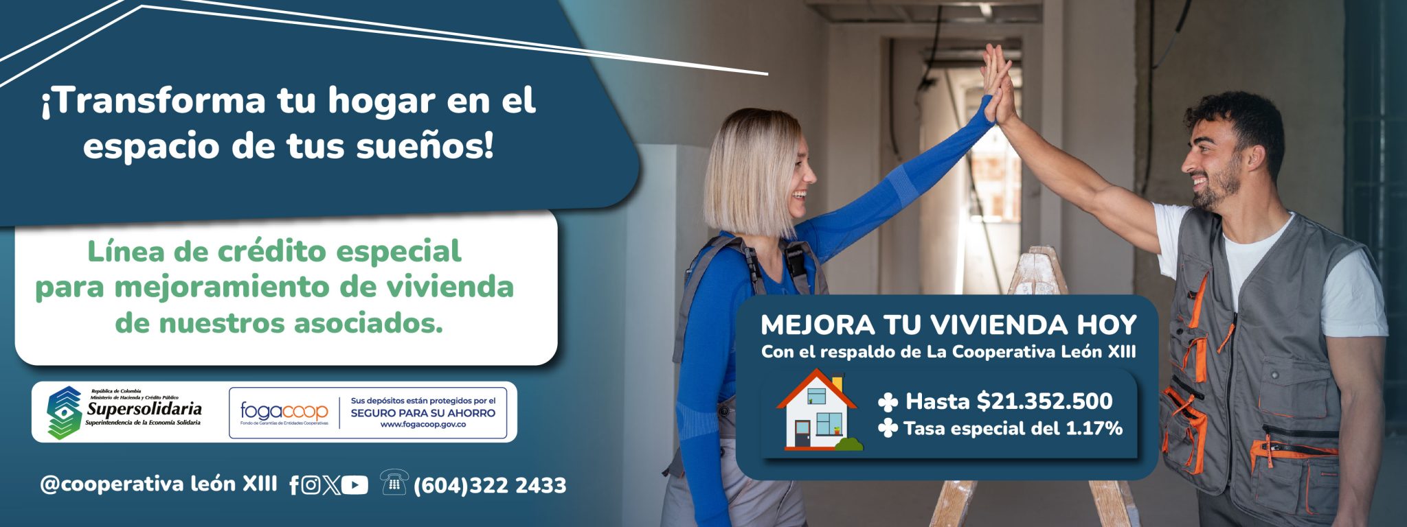 Cooperativa León XIII – Ahorro y crédito en Guatapé y San Rafael